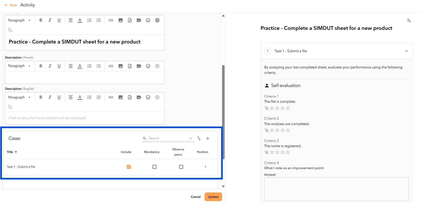 "Practice" Activities – B12 Help Center