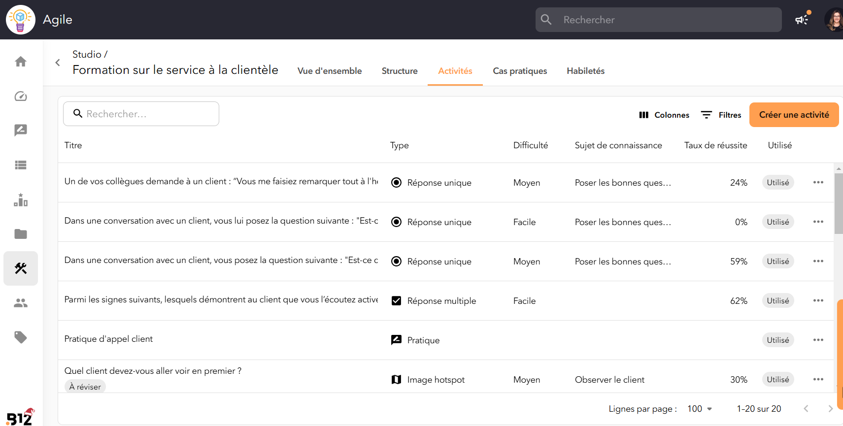Navigate in a Program – B12 Help Center
