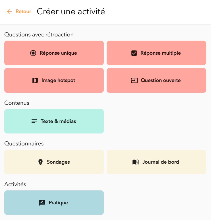 Creating Activities – B12 Help Center